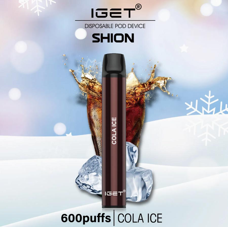 COLA ICE – IGET SHION – 600 PUFFS – Just Vapes
